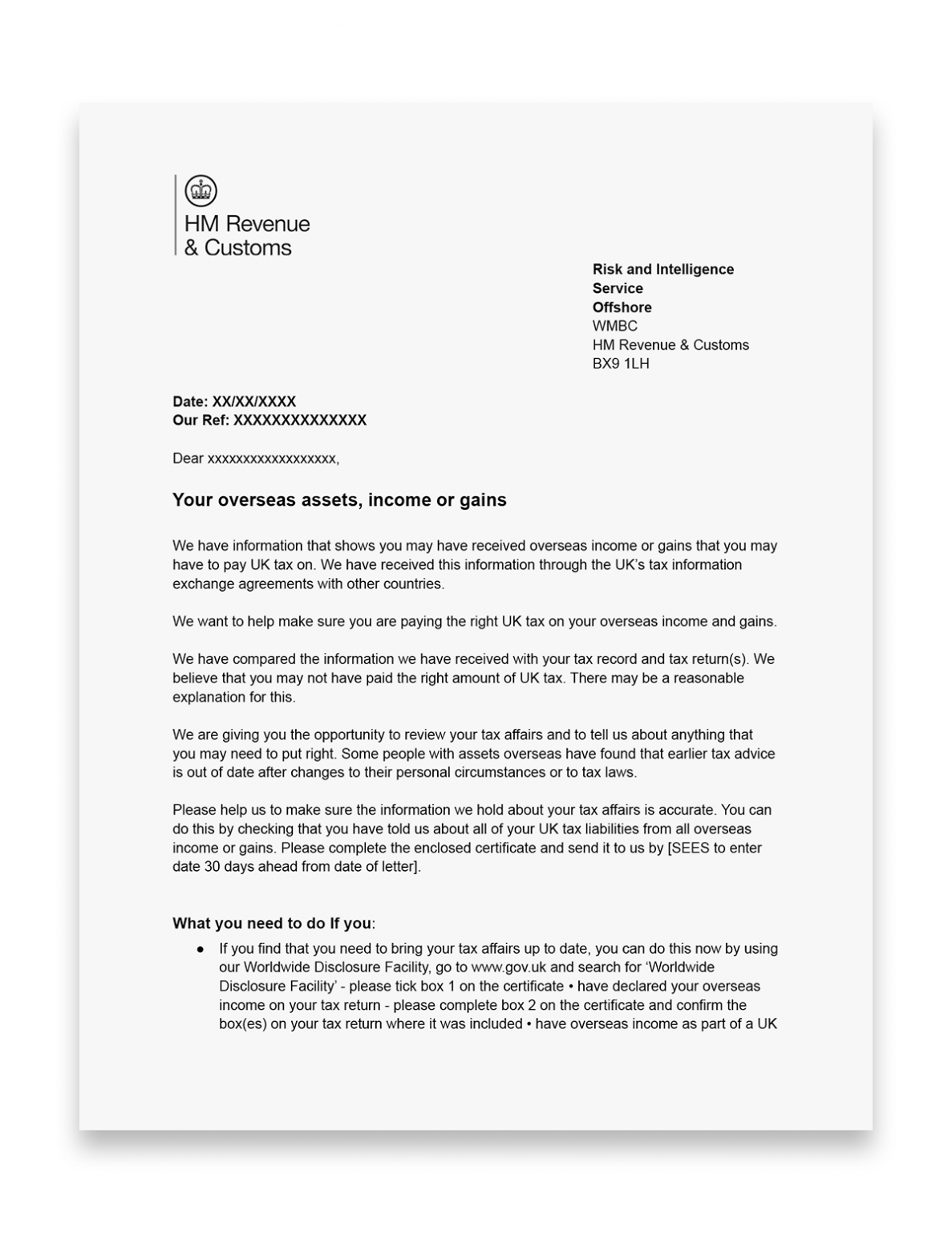 Foreign Investment ‘Nudge Letters’ and New Online Warnings - Warr & Co ...